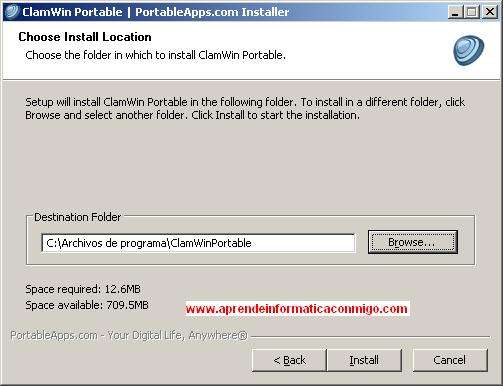 ClamWin Portable - Antivirus libre - Aprende Informatica Conmigo